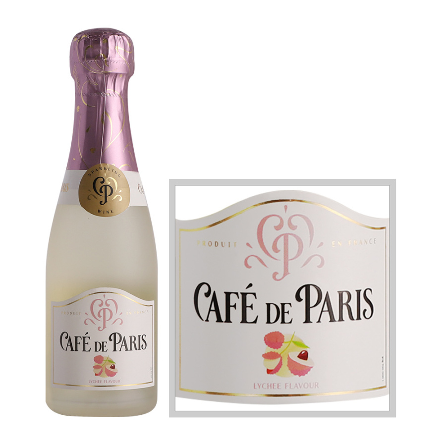 2021年梦巴黎荔枝味含气配制酒（200ml）|2021 Cafe de Paris Les Aromatises Lychee ...