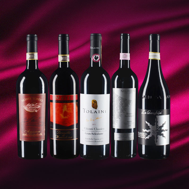 意大利ABBBC推荐品鉴套装|Italian DOCG Fine Wines|价格1908_尝遍世界红酒_红酒世界会员商城